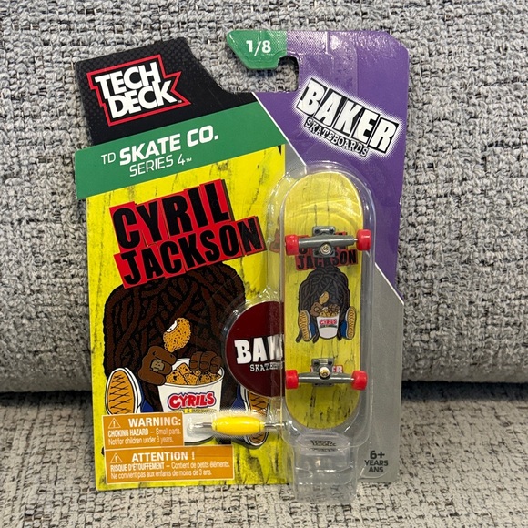 Spin Master | Other | Tech Deck Baker Fingerboard Series 4 Cyril ...